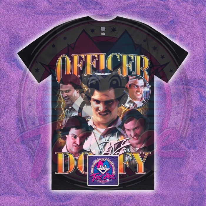 Officer Doofy Movie Tee - Quirky & Unique Design – Tee-Hee Official